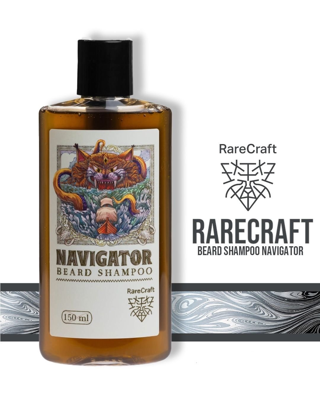 RareCraft Beard Shampoo Navigator – Lockhart's Authentic Grooming ...